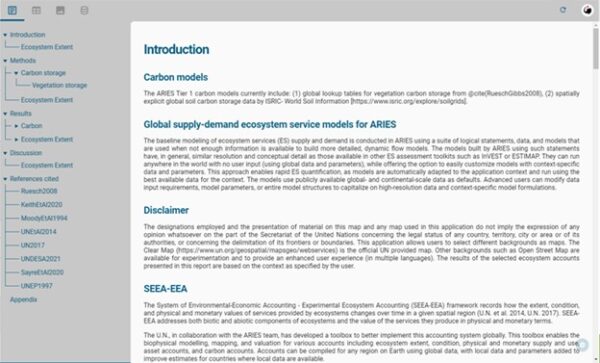 ARIES for SEEA User Guide - ARIES